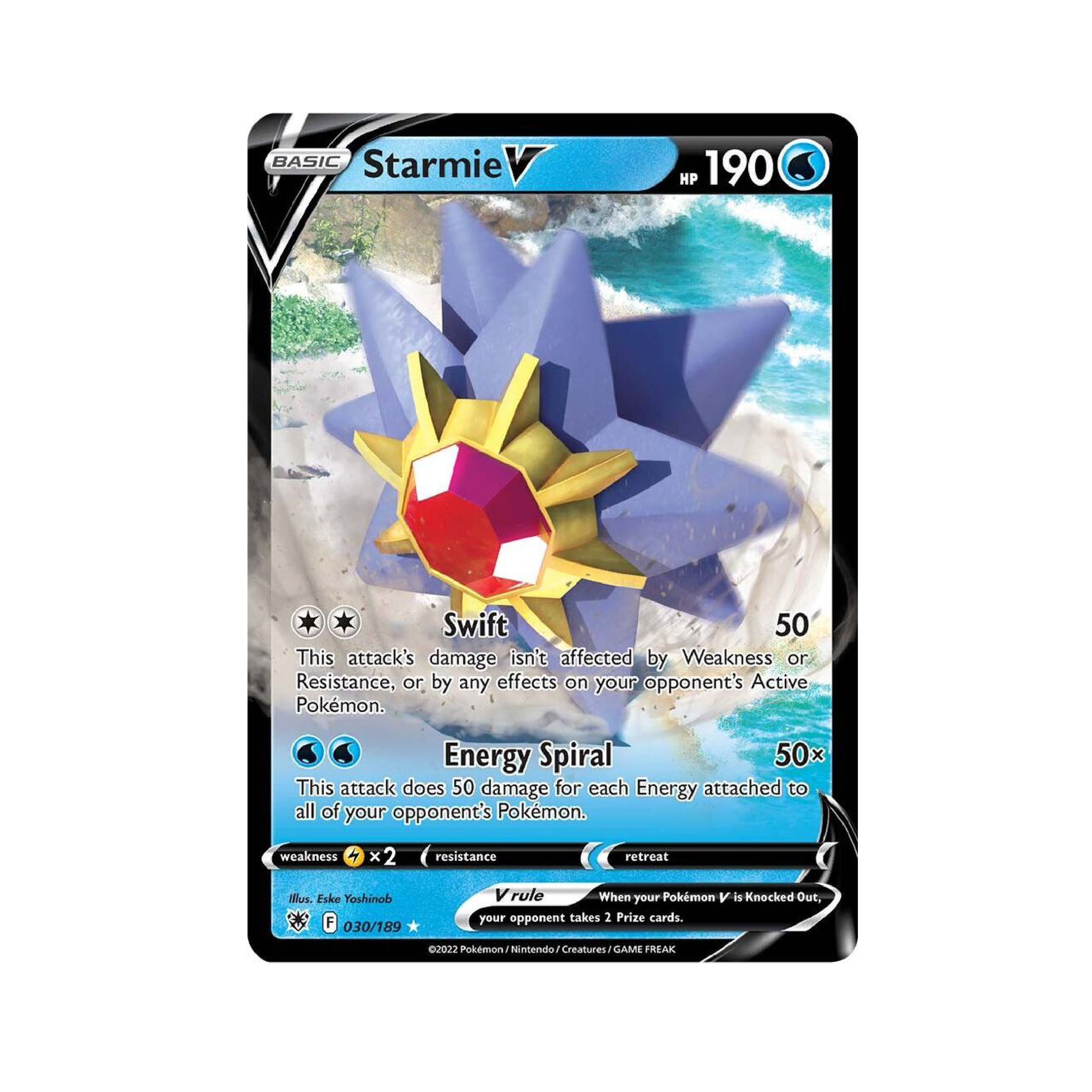 Astral Radiance Starmie V #30 - Pokeverse