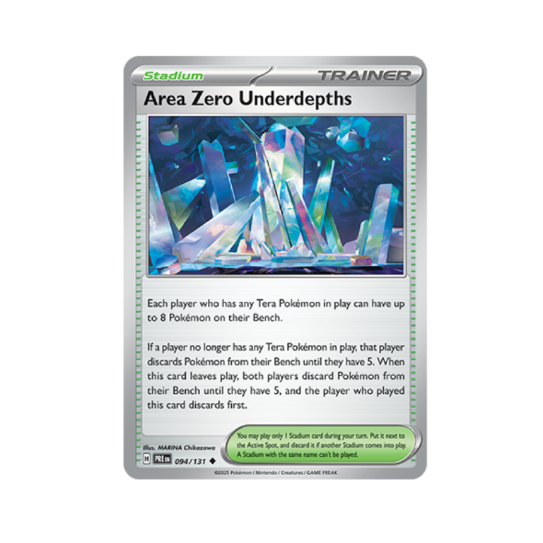 Prismatic Evolutions Area Zero Underdepths #94 Pokeball | Pokeverse