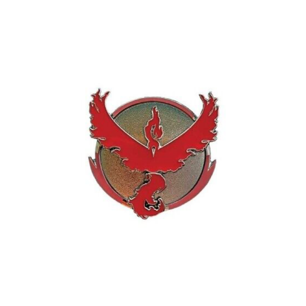 Red - Team Valor Pin Badge | Pokeverse