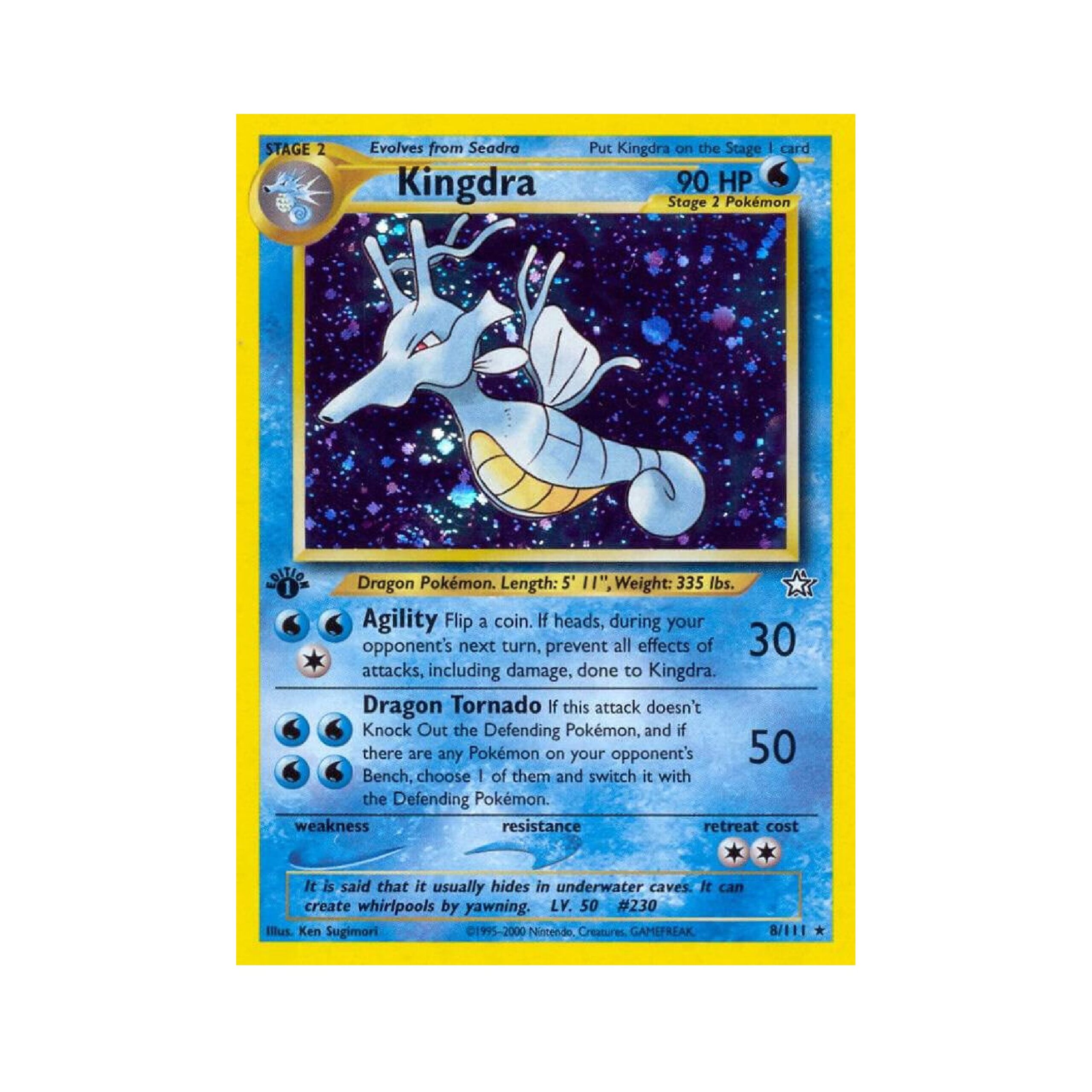 Neo Genesis Kingdra #8 1st Edition | Pokeverse
