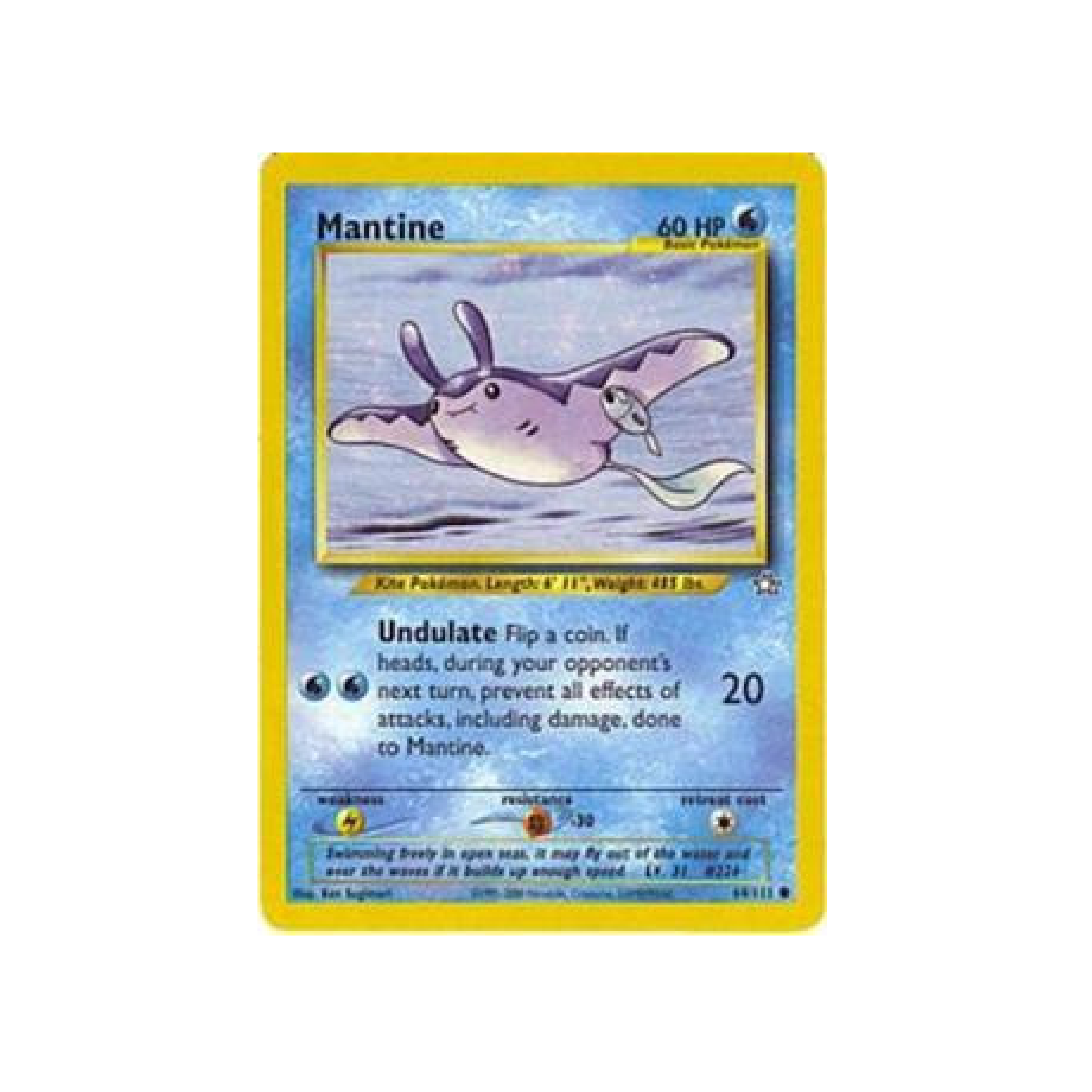 Neo Genesis Mantine #64 Lightly Played | Pokeverse